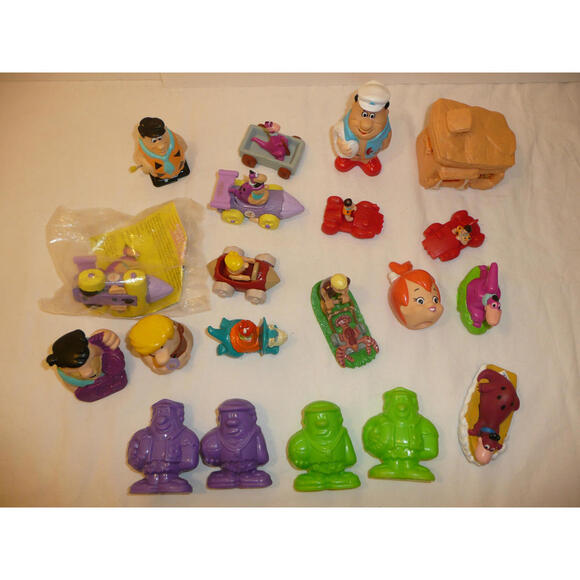 Other | Lot Of 2 Flintstones Toys Figures From The 1990s Hanna Barbera ...